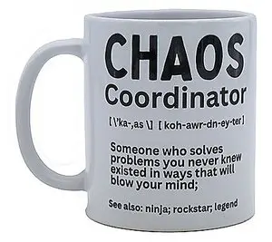MARY PHILLIPS DESIGNS Mary Phillips Chaos Coordinator Coffee Mug - One-color