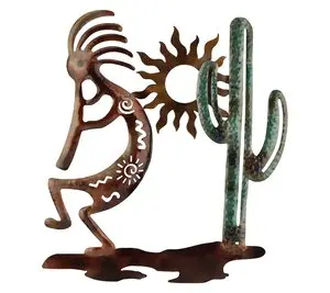 REGAL ART & GIFT Metallic Kokopelli Wall Decor - One-color