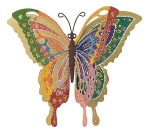 REGAL ART & GIFT Cirque Butterfly Wall Decor Lg - One-color