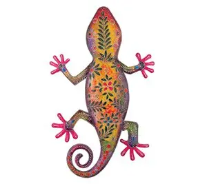 REGAL ART & GIFT Maha Gecko Wall Decor 24' Pi Nk - One-color