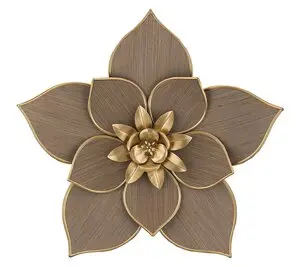 REGAL ART & GIFT Woodland Flower Wall Decor A Sh - One-color