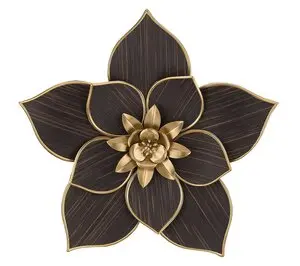 REGAL ART & GIFT Woodland Flower Wall Decor B Lack - One-color