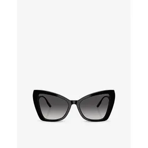 Dolce & Gabbana Dg4489 Cat-eye Sunglasses - Black