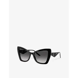 Dolce & Gabbana Dg4489 Cat-eye Sunglasses - Black