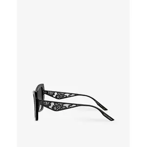 Dolce & Gabbana Dg4489 Cat-eye Sunglasses - Black
