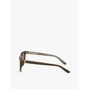 Giorgio Armani Ar8221 Cat-eye Sunglasses - Brown