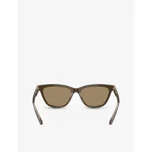 Giorgio Armani Ar8221 Cat-eye Sunglasses - Brown