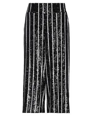 Balmain Striped Wide Leg Pants
