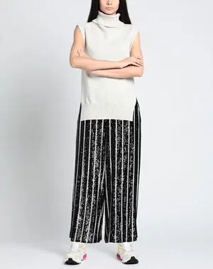 Balmain Striped Wide Leg Pants