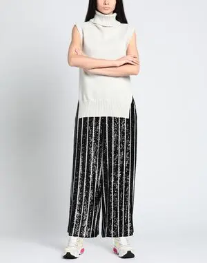 Balmain Striped Wide Leg Pants