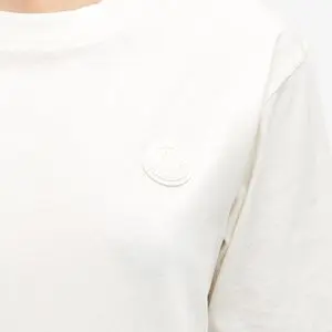 Moncler Logo Short Sleeve T-shirt - Off-white