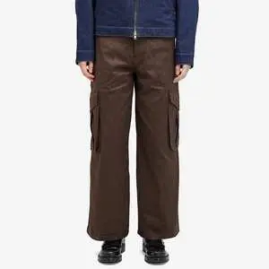 Kenzo Straight Leg Cotton Cargo Pants