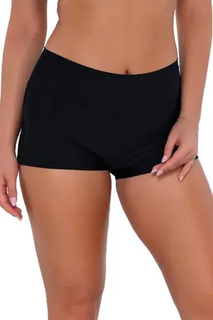 SUNSETS Kinsley Swim Short Bottom - Black