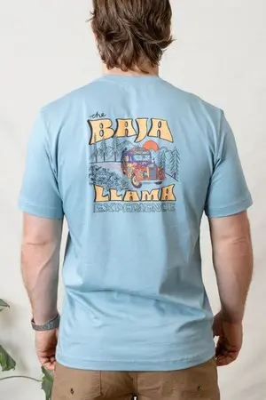 BAJA LLAMA Bus Experienceprimo Graphic Tee