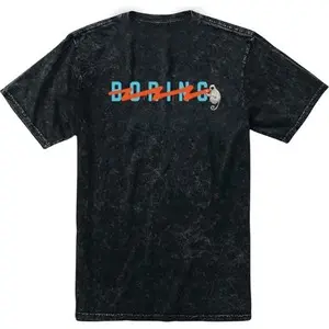 BAJA LLAMA The Boring Tagline Primo Graphic Tee - Black