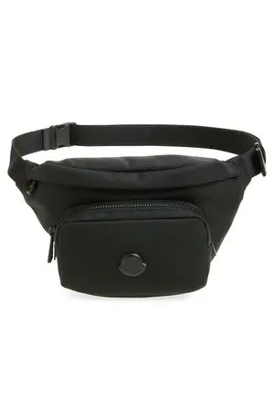 Moncler Durance Water Repellent Belt Bag - Black