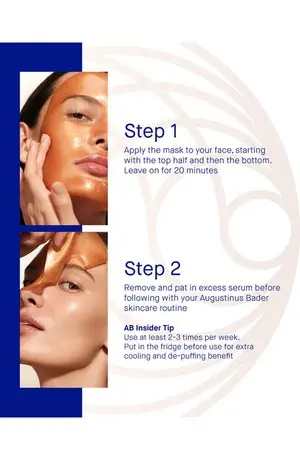 Augustinus Bader The Hydrogel Face Mask - None