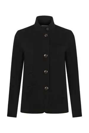 LABECA LONDON Wool Blazer With Three-button Detail