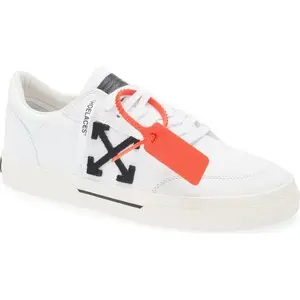 Off-white Tie Fastening Sneakers For Men