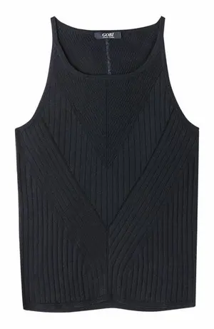 Gobi Cashmere Sleeveless Silk Cashmere Top