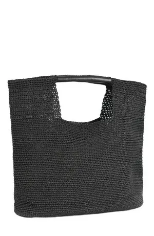 FOREVER & ALWAYS SHOES Carlotta Hand Woven Shoulder Bag