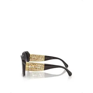 Chanel Square Frame Sunglasses - Brown