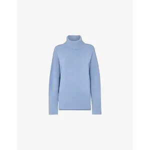 Whistles Roll Neck Wool-blend Jumper