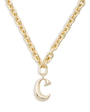 Baublebar Initial Chain Necklace - C