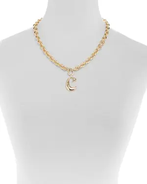 Baublebar Initial Chain Necklace - C