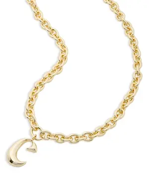 Baublebar Initial Chain Necklace - C