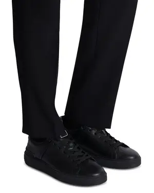 Balmain B-court Leather Sneakers