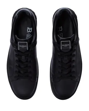 Balmain B-court Leather Sneakers