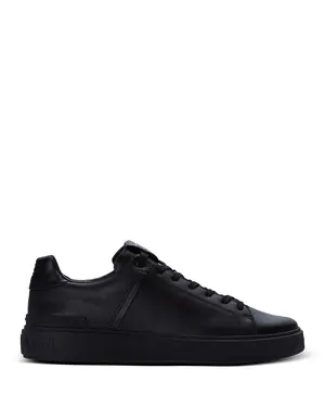 Balmain B-court Leather Sneakers