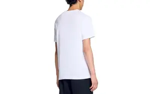 Sandro Regular Fit Logo Tee - Optic White