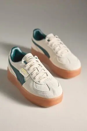 PUMA Palermo Elevata Sneakers - Alpine Snow-green Terrain