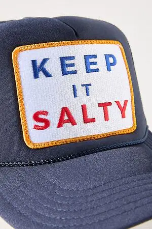 FRIDAY FEELIN Keep It Salty Trucker Hat - Navy