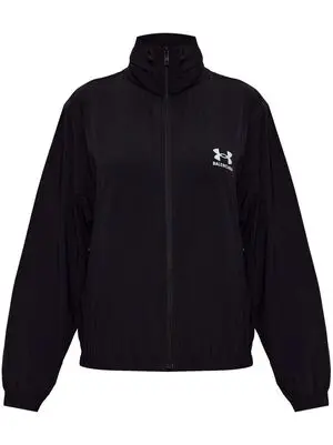 Balenciaga Logo-print Jacket - Black