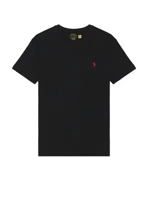 Polo Ralph Lauren Short Sleeve Crewneck T-shirt In Black - Rl Black