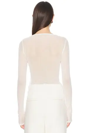 Enza Costa Draped Boatneck Top