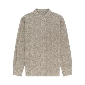 Aimé Leon Dore Paisley Embroidered Shirt - Brown
