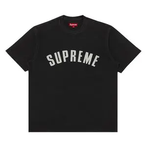 Supreme Cracked Arc Short-sleeve Top - Black