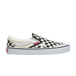VANS Classic Slip-on 138 Sidestripe Checkerboard - Black