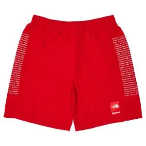 Supreme X The North Face Nylon Short - Red