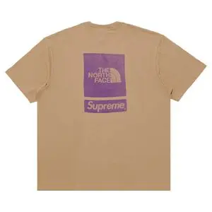 Supreme X The North Face Short-sleeve Top 'khaki - Tan