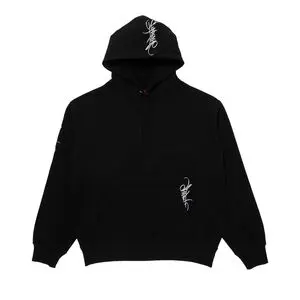 Supreme Tag Hooded Sweatshirt - Black