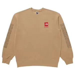 Supreme X The North Face Crewneck - Tan