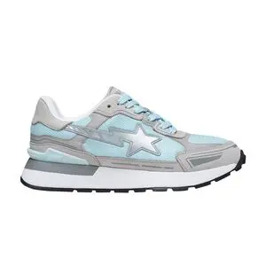 A BATHING APE Cross Sta Sneakers - Blue