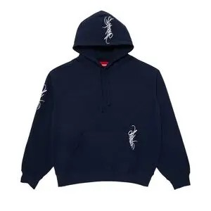 Supreme Tag Hooded Sweatshirt - Blue