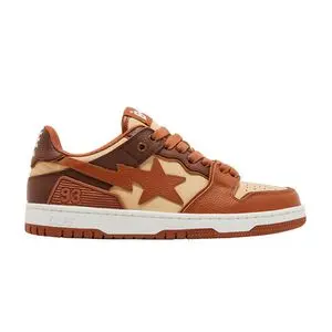 A BATHING APE Wmns Sk8 Sta #5 - Brown
