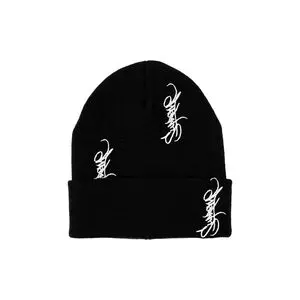 Supreme Tag Beanie - Black